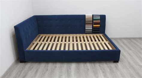 Кровать Шик Галичина Лео 120 х 200 Синее купить онлайн на Rozetka