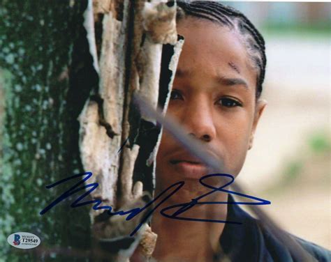 Michael B Jordan Signed Wallace The Wire 8x10 Photo W Beckett Coa