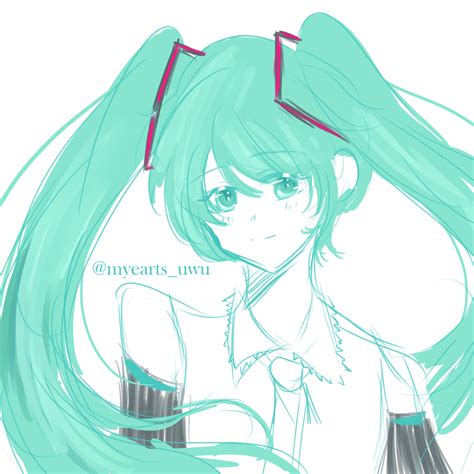 Miku Hatsune Drawing