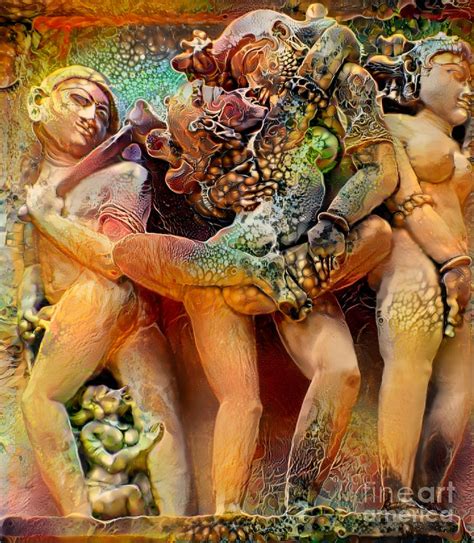 The Way Of Tantra A Tantric Sex Painting Painting By Francis Lee Fine Art America