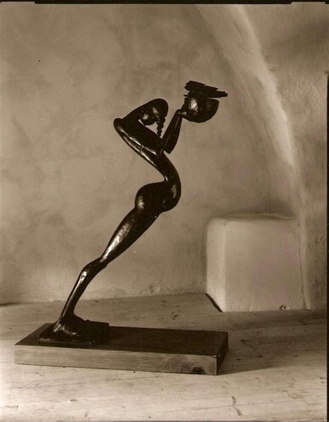 Sacrifice Stylised Nude And Bowl Indooroutside Statue Artparks