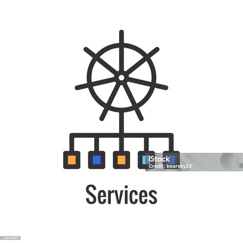 Kubernetes Development And Environment Icon Showing Aspect向量圖形及更多devops圖片 Istock