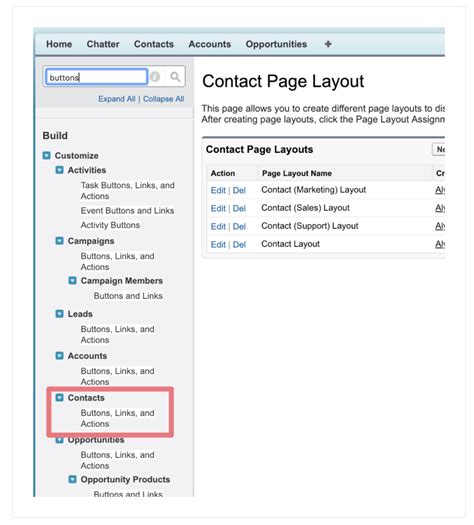 How To Create A Quick Action Button For A Salesforce Contact Or