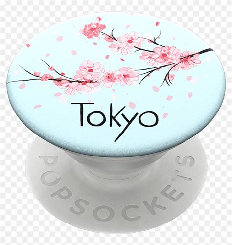 Tokyo Popsockets Popsocket Cherry Blossom Hd Png Download