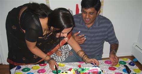 Indian Bhabhi Downblouse In Birthday Party Chuttiyappa