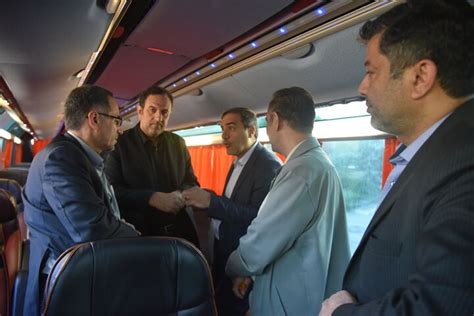 حضور معاون برنامه ریزی سازمان راهداری و حمل و نقل جاده ای در پایانه غرب پایگاه خبری وزارت راه