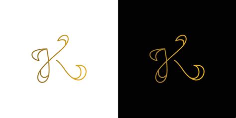 Modern And Luxury Letter K Initials Logo Design 11954286 Vector Art At Vecteezy