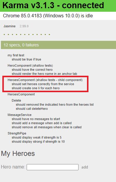 Angular Unit Testing If Your Test Isnt Running Check Your Test File Name Iancarpenterdev