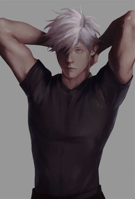 Gojou Satoru Jujutsu Kaisen Drawn By 3aem Danbooru