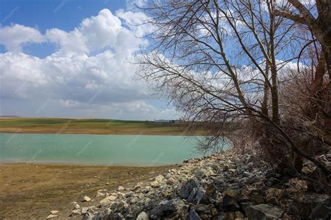 Premium Photo Decrease In The Water Levels Of The Dams As A Result Of