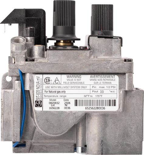 Sit 820 Nova Natural Gas Mv Model 0820652 Replacement