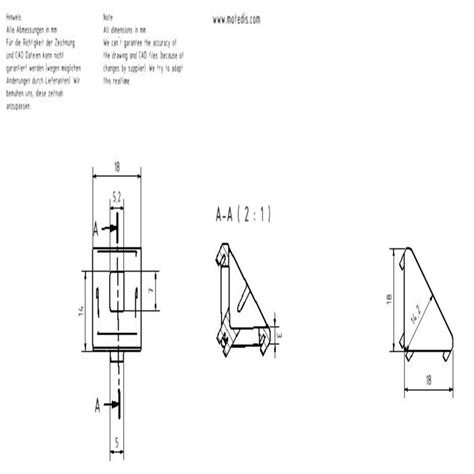 Equerre D‘assemblage 20x20 I Type Rainure 5 Motedis Equerre D‘assemblage 20x20 I Type Rainure 5 Motedis