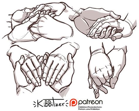 Hands Reference Sheet 12 By Kibbitzer On Deviantart