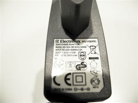 Electrolux ergorapido SSA-18P-20 EU 250050 — Все зарядные устройства