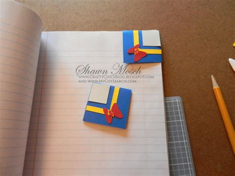 Donald Duck Inspired Corner Bookmarks