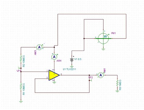 Tina 中的功率表如何使用。 Msp 低功耗微控制器论坛 Msp 低功耗微控制器 E2e™ 设计支持