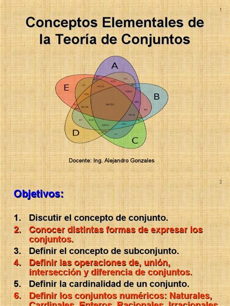 Conceptos Elementales De La Teoría De Conjuntos Pdf