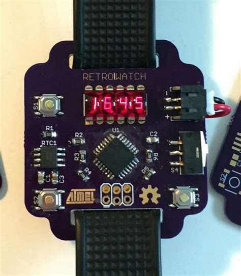 Retro Watch With Bubble Display A Retro Watch Based Around The Hp