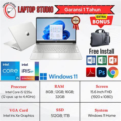 Jual Laptop Hp Intel Core I U Cpus Ghz Ram Gb Ssd Tb Backlit Keyboard