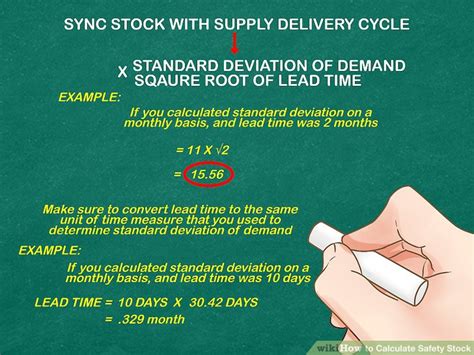3 ways to calculate safety stock wikihow