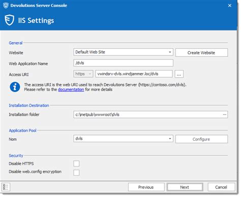 Devolutions Server Instance Creation Devolutions Documentation