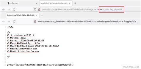 《ctfshow web入门》05 web 41~50 ctfshow web入门 镜坛主的博客 csdn博客