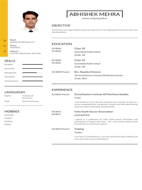 Abhishek Mehra Cv Pdf