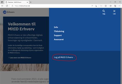 Oprettelse Af Nye Brugere Med Mitid Erhverv E Boks Brugersupport