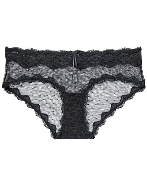Heidi By Heidi Klum Mesh And Lace Dot Cheeky Bikini H309 1168b Macys