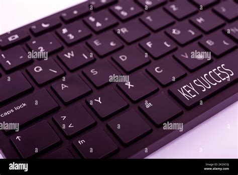 Conceptual Display Key Success Concept Meaning Generally Three To Five Areas That Company May