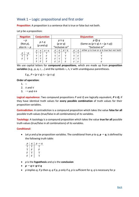 Final Revision Math1064 Discrete Mathematics For Computation Usyd Thinkswap
