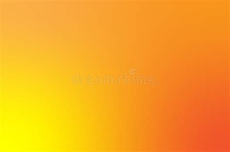 Bright Yellow Gradient Orange To Red Transition Warm Color Palette Smooth Vector Blend Stock
