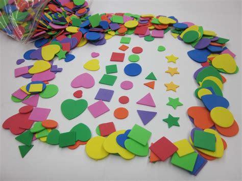 Foam Shapes 1 2 Lb Bag Dblg Imports