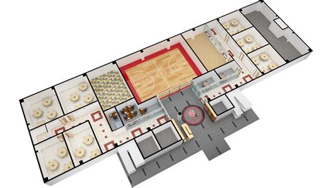 송도 국제학교 외부디자인 및 내부디자인 3d렌더링 도면 제작·수정 포트폴리오 크몽