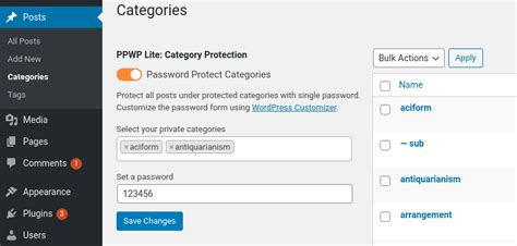 Password Protect Wordpress Categories Password Protect Wordpress Pro