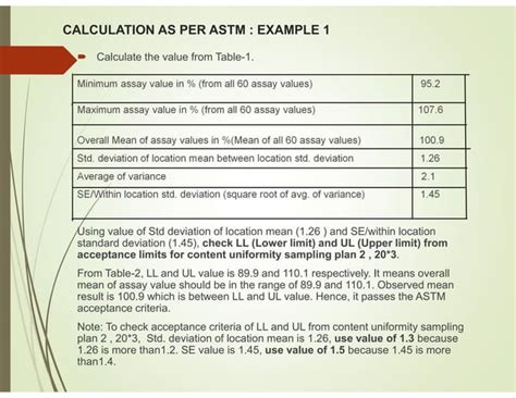 Stratified Cu Results Calculation As Per Astm E2709e2810pdf