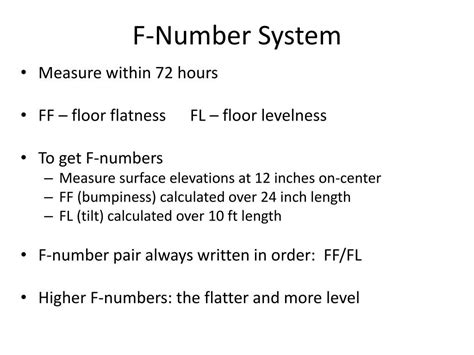 What Floor Flatness And Levelness Standards In Construction