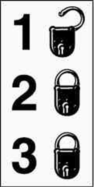 Impa 332892 Isps Code Sign Doorlock Security Level 1xopen