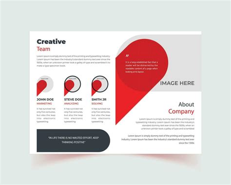 Brochure Template Layout Booklet Business Proposal Corporate Brochure