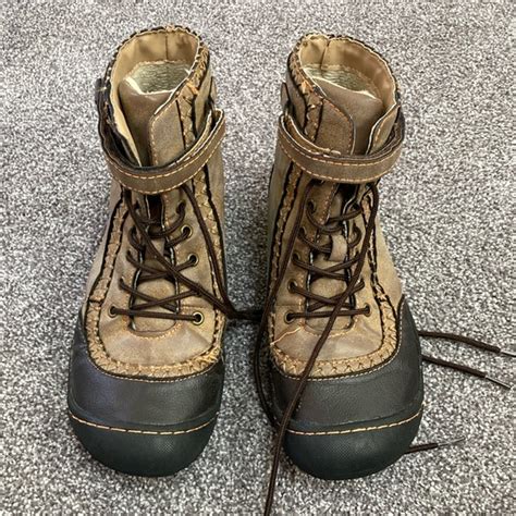 J 41 Shoes Jeep J4 Brown And Black Laceup Boots Poshmark