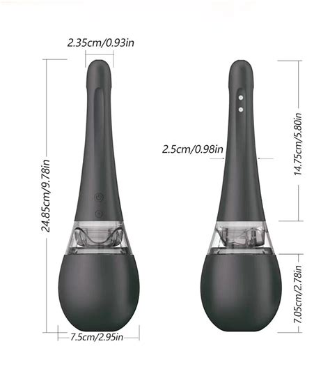 Automatic Analvaginal Enema Irrigation Colonic Cleaner Sex Toys For