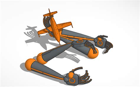3d Design Robotic Hand Tinkercad