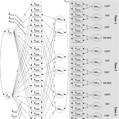 Multitrait Multimethod Latent State Trait Mm Lst Model For
