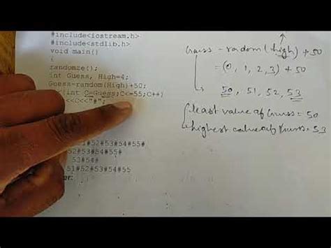 Random Function In C YouTube