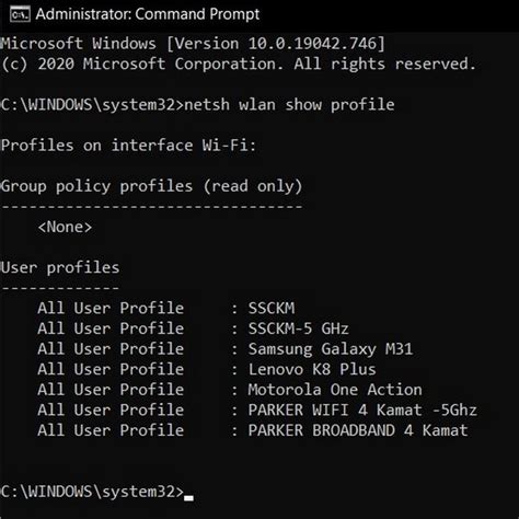 Netsh Wlan Show Profile