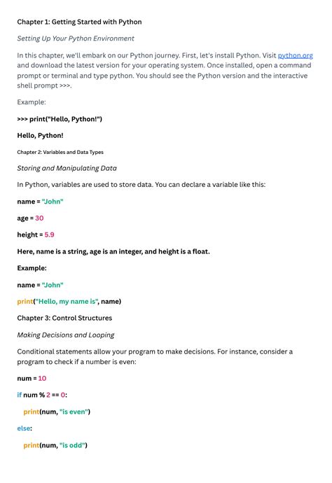 Solution Quick Guide Python Programming Studypool