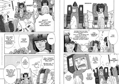 Rule 34 Black And White Comic Megatron Starscream Tagme Transformers