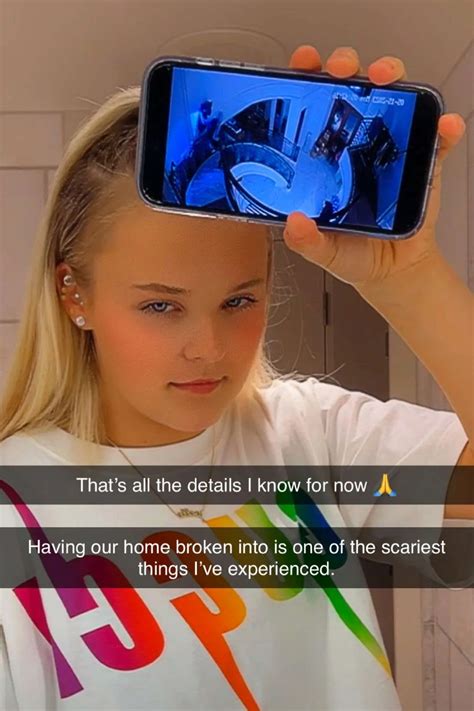 Jojo Siwa Shares Footage Of Burglars Who Broke Into Her La Home Makes