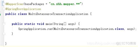 Springboot Mybatis配置多个数据库 Springboot和mybatis配置双数据源mob6454cc769a22的技术博客51cto博客