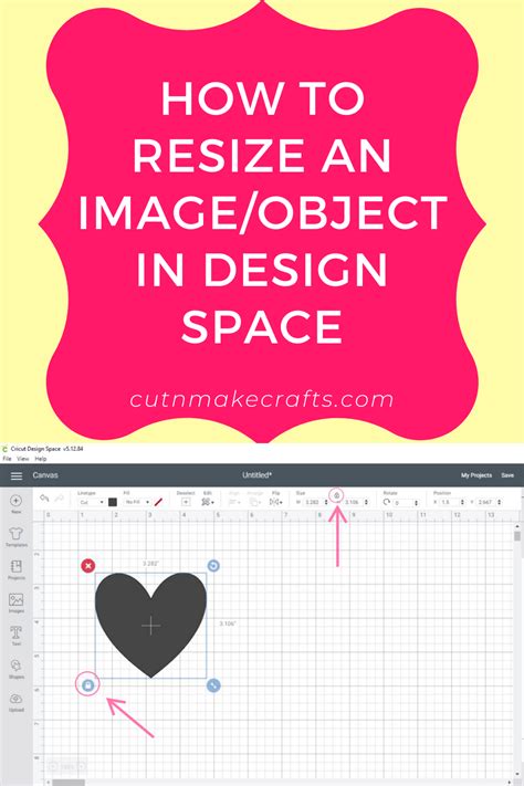 How To Resize An Image In Cricut Design Space